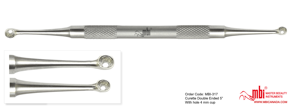 Stainless steel extractor double sided with round handle | L'Moor