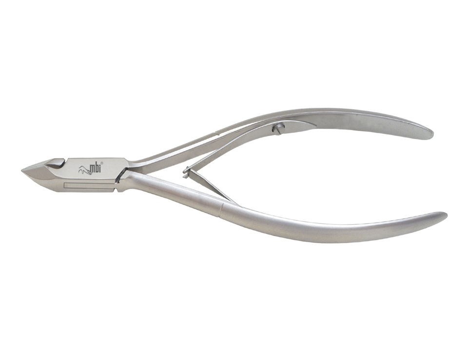Stainless steel cuticle nipper with long handle-Full jaw | L'Moor